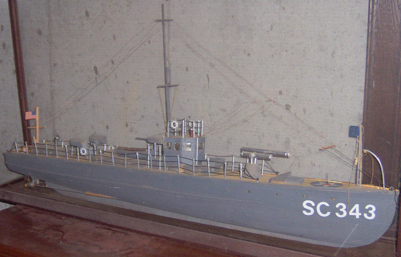 SC 343: Subchaser Model by R. Chase Whitaker | The Subchaser Archives