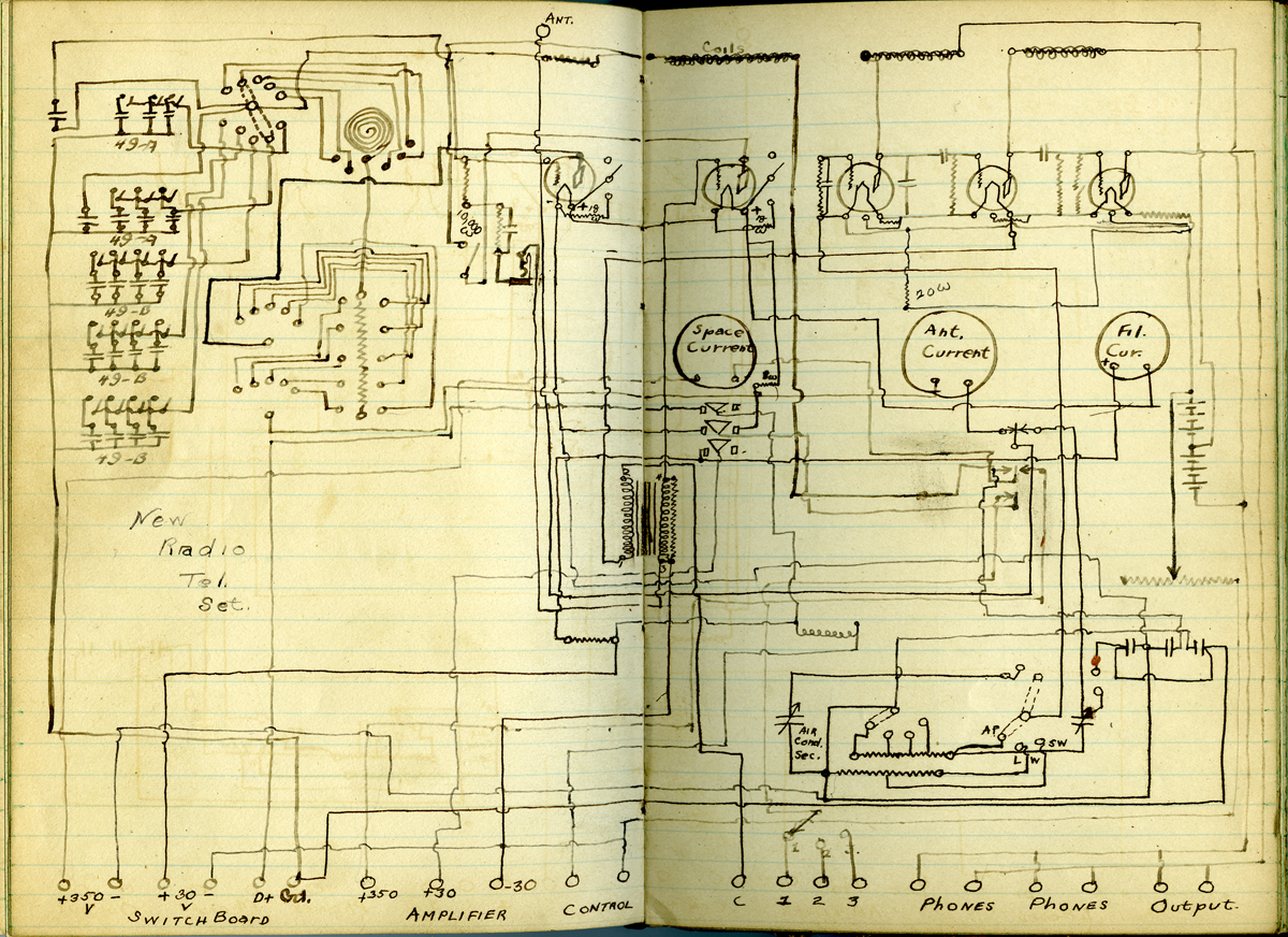 Wireless Telephone Training - 05 - Large Schematics | The Subchaser ...